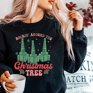 Rockin' Around the Christmas Tree Shirt, Nurse Respiratory Therapist ...