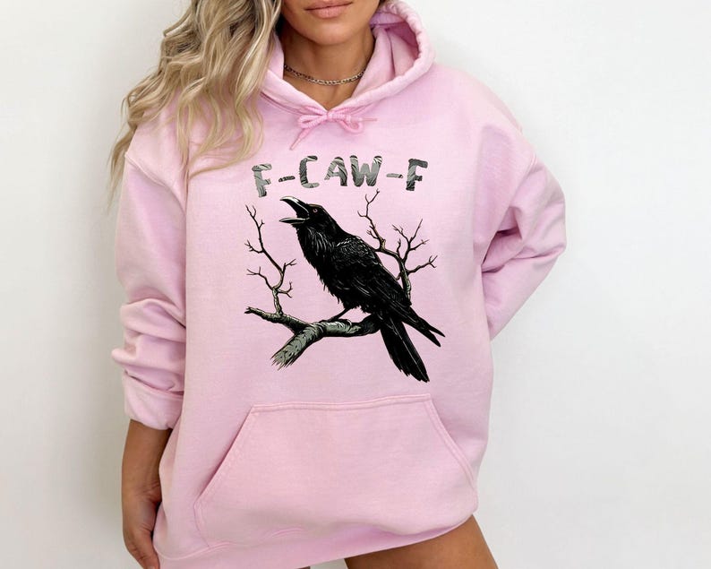 Black Bird Meme Sarcastic Halloween Sweatshirt, Funny Crow Halloween ...