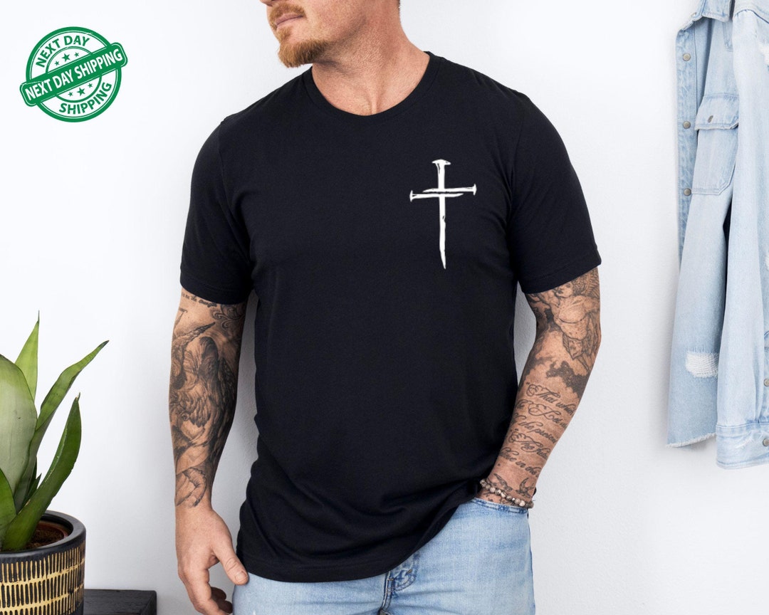 Cross Shirt, Faith Cross Shirt, Christian Gift, Faith Gift, Christian ...