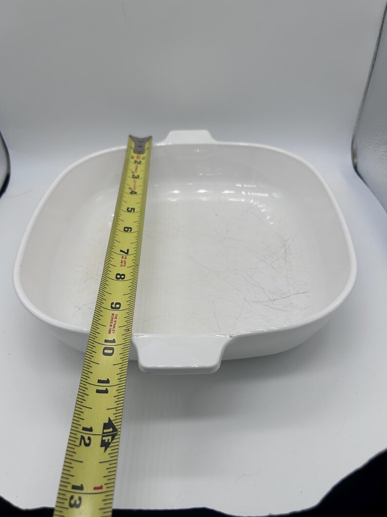 9.5 Inch Square Corning Ware Casserole Dish - Etsy