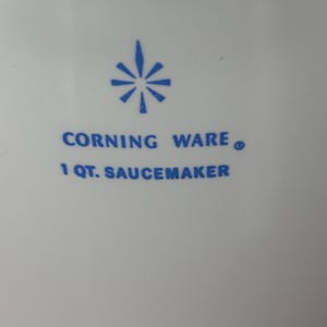 Corning Blue Cornflower 1 Qt. Saucepan - Etsy