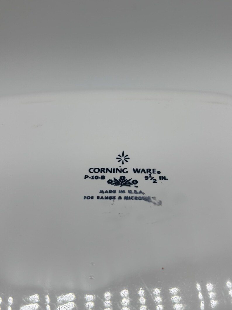 9.5 Inch Square Corning Ware Casserole Dish - Etsy