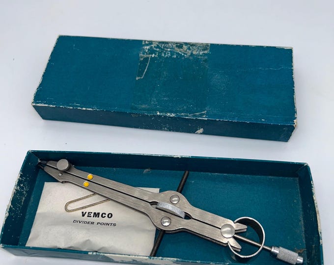 Vintage Vemco SC-110 Engineering Drafting Compass - Etsy