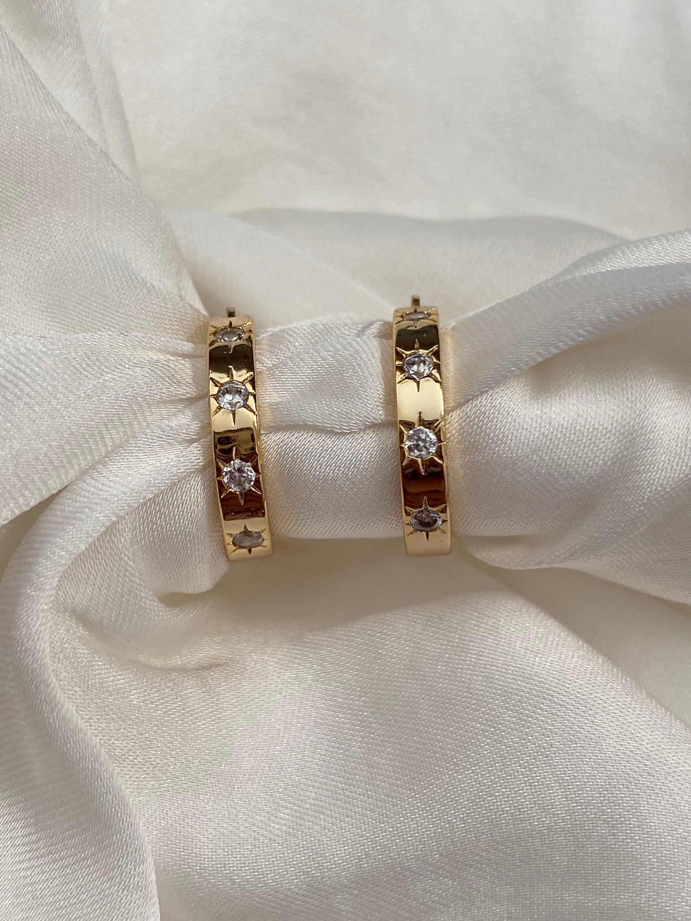 Stunning Real 18K Gold Plated Mini 0.3cm Baby 1.1cm Diameter - Etsy ...