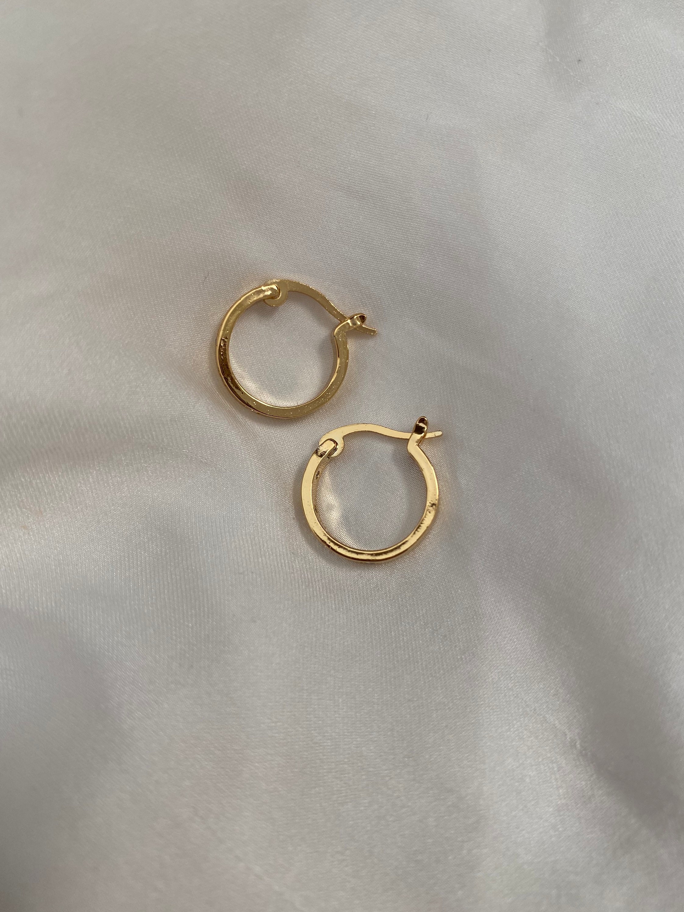 Stunning Real 18K Gold Plated Mini 0.3cm Baby 1.1cm Diameter - Etsy ...