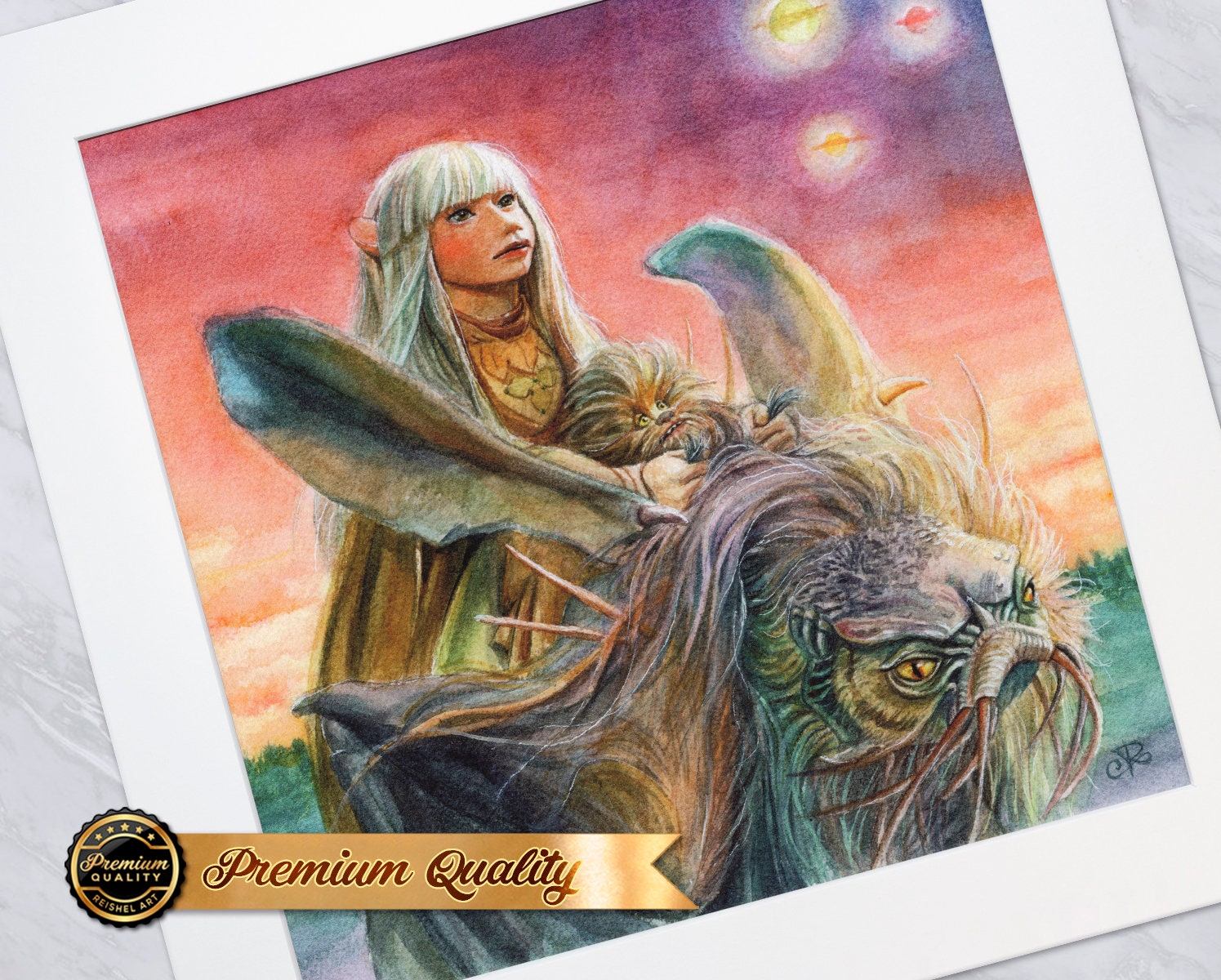 Kira Print the Dark Crystal Kira Kira Landstrider Art - Etsy