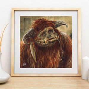 Ludo Labyrinth Art Print - Labyrinth Watercolor Print- Ludo Friend Art ...