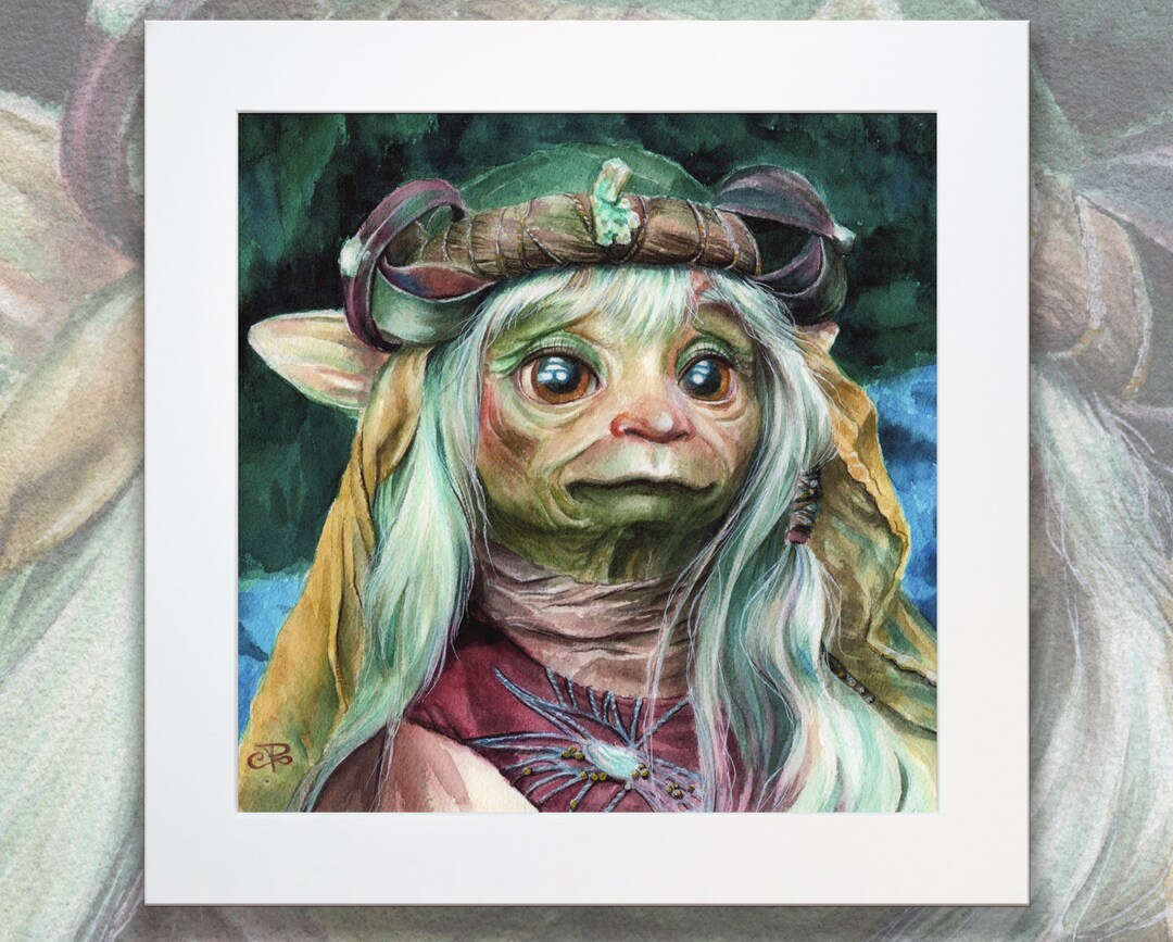 Argot Print the Dark Crystal Maudra Argot Age of Resistance Maudra - Etsy