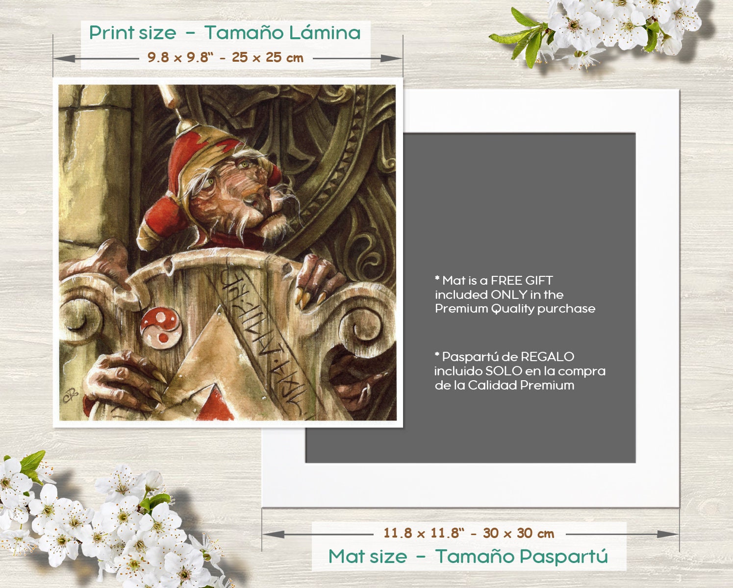 Alph labyrinth print the four guards labyrinth print | Etsy