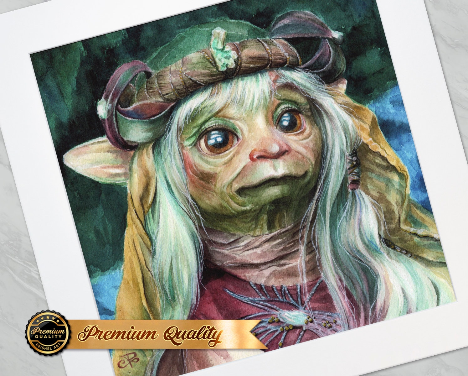 Argot Print the Dark Crystal Maudra Argot Age of - Etsy