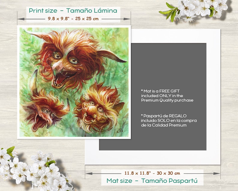 Fireys Art Print - Labyrinth Watercolor Artwork - the Fire Gang Art ...