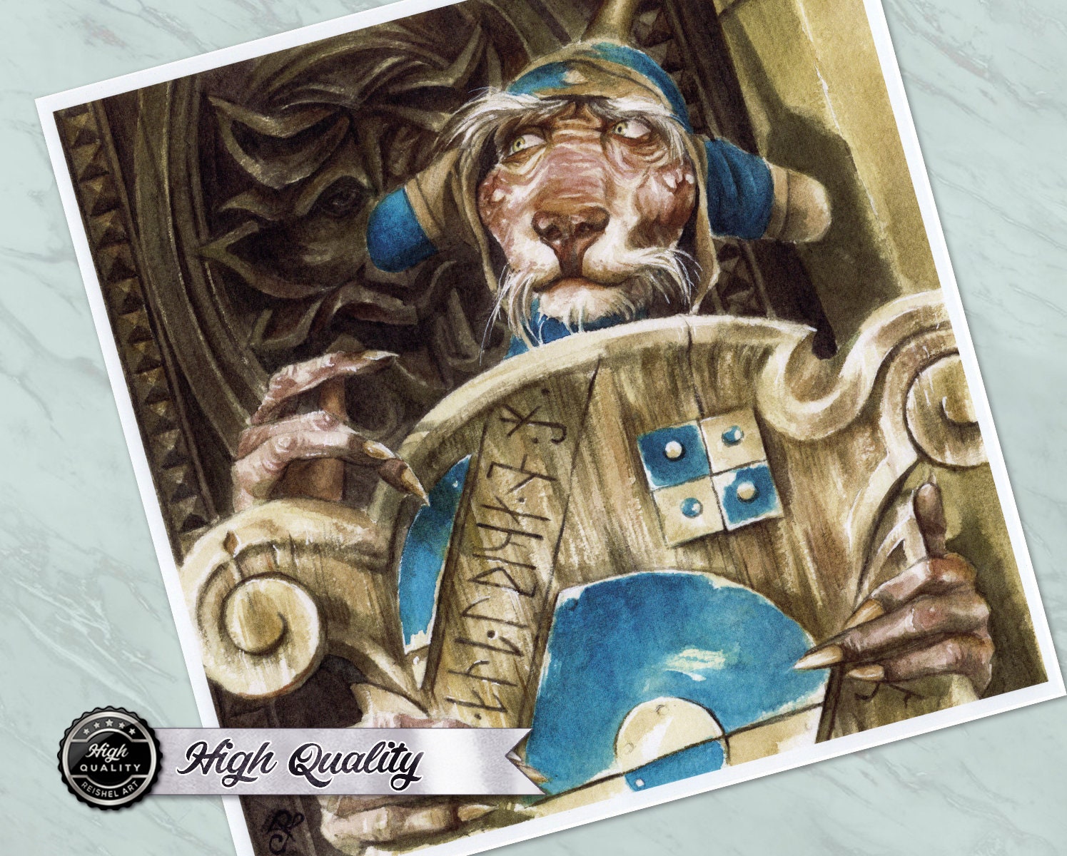 Ralph Labyrinth Print the Four Guards Labyrinth Print | Etsy