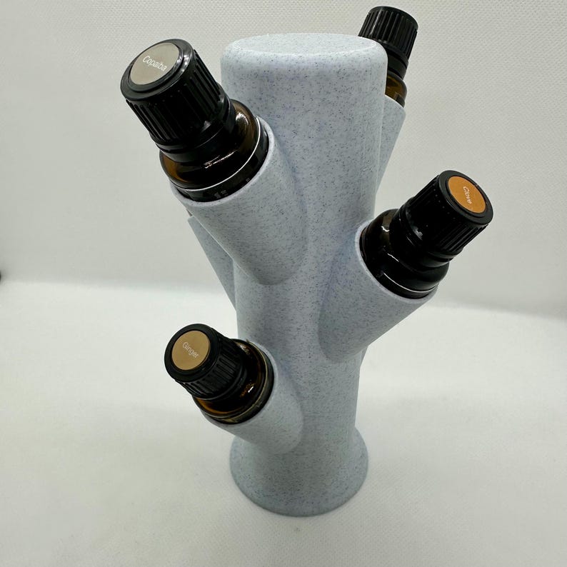 3d-printed Essential Oil Display Stand Made of PLA • Column Design for ...