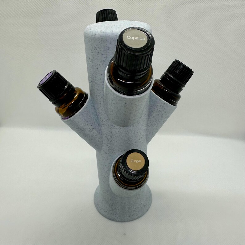 3d-printed Essential Oil Display Stand Made of PLA • Column Design for ...
