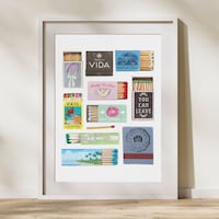 The Eras Matchbox Print Taylor Swift Wall Art Eras Tour Print Aesthetic ...