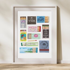 The Eras Matchbox Print Taylor Swift Wall Art Eras Tour Print Aesthetic ...