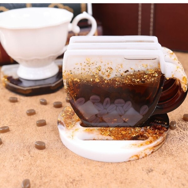 Shaker Coaster Mold - Etsy