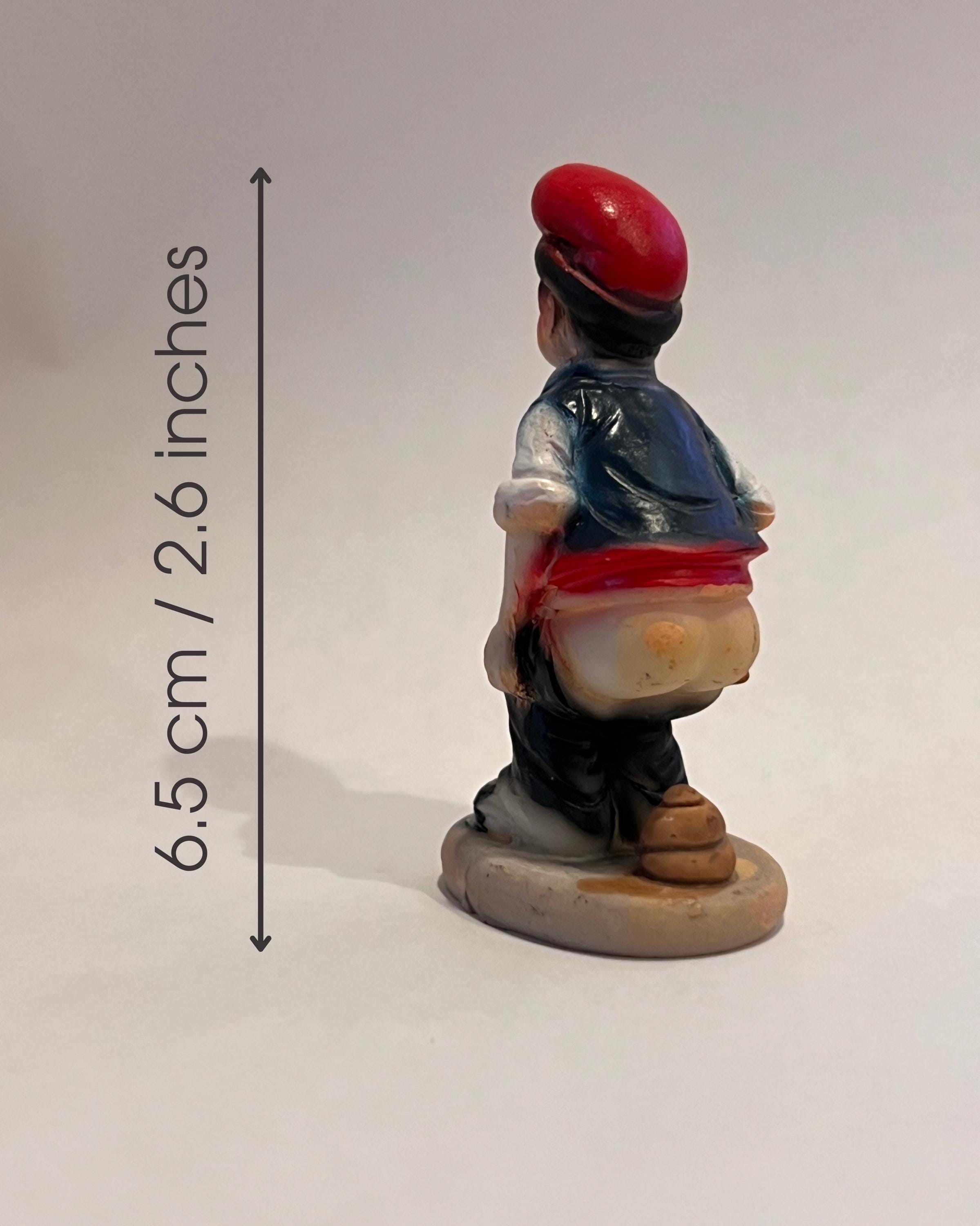 Resin Caganer Nativity Figurine – Traditional Catalan Christmas Décor ...
