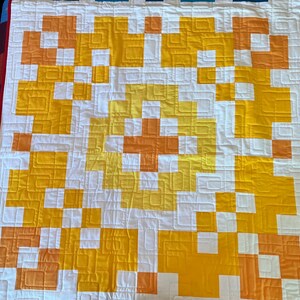 QR Code Quilt - Etsy