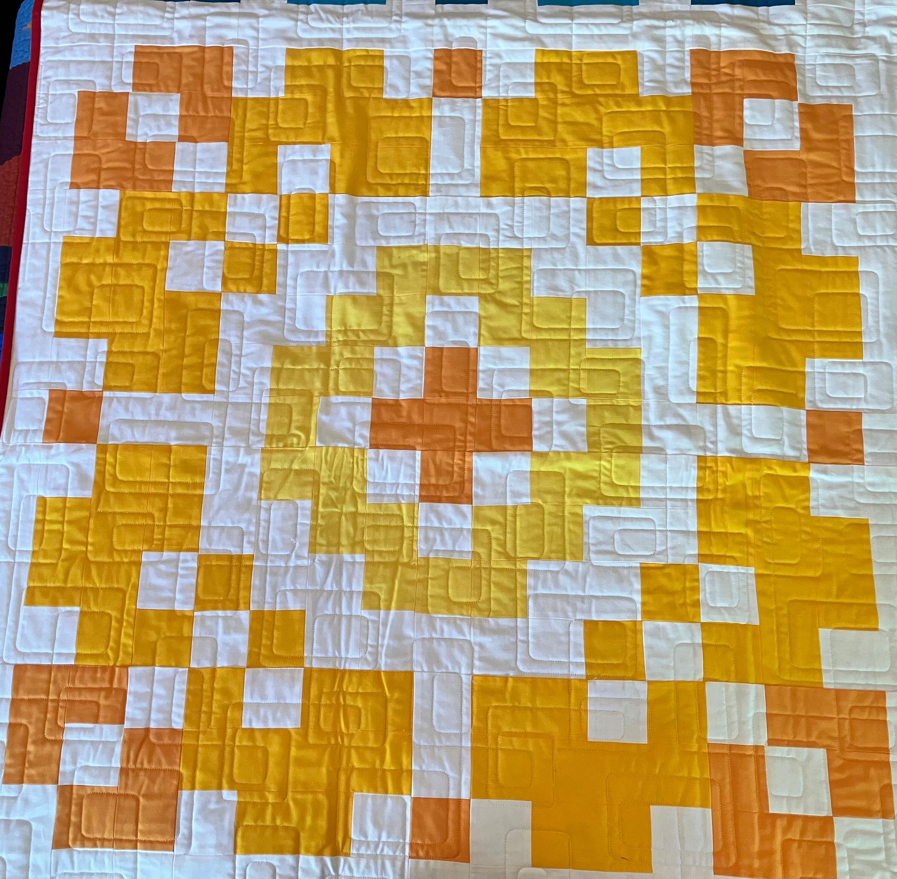 QR Code Quilt - Etsy