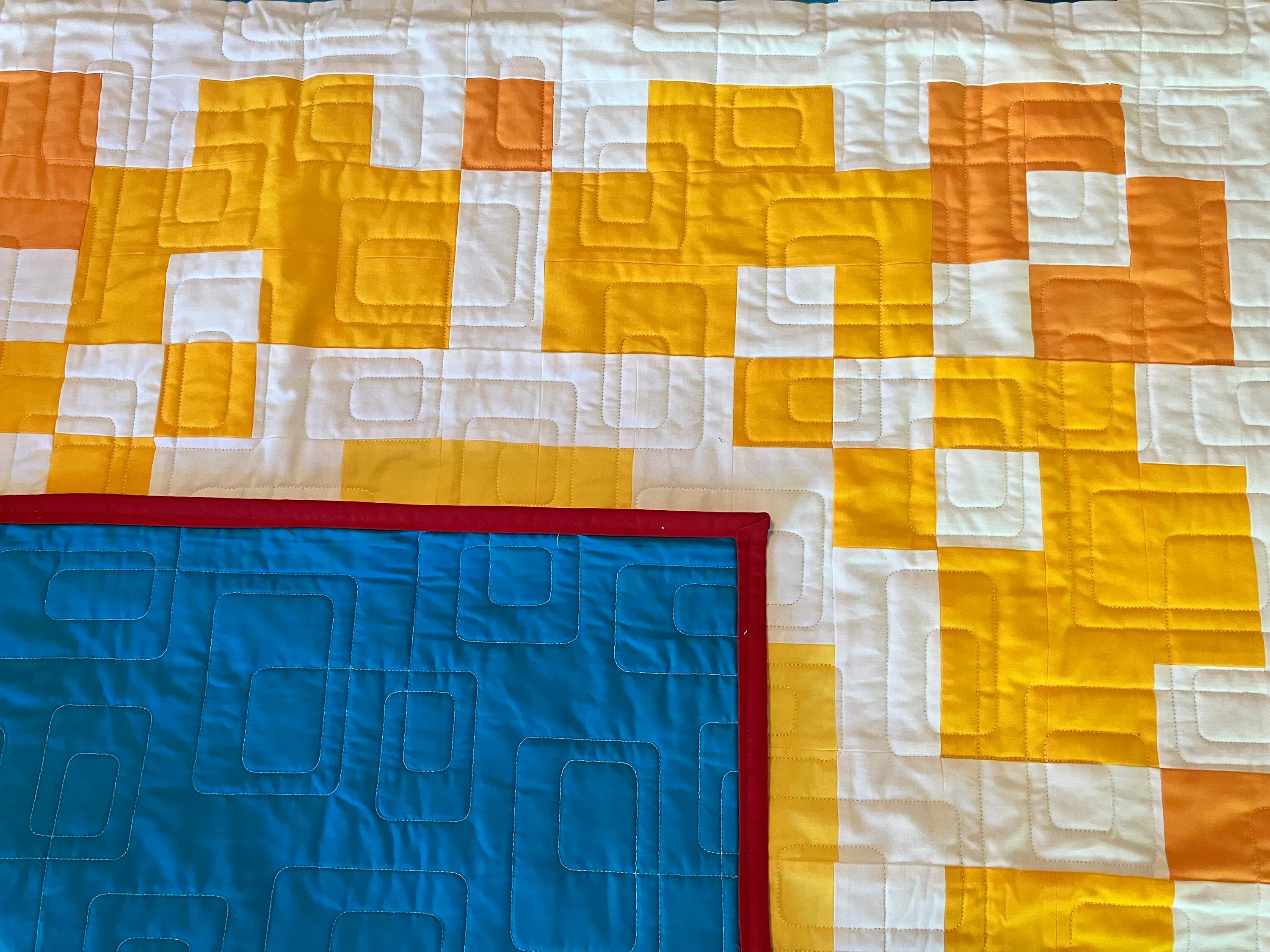 QR Code Quilt - Etsy