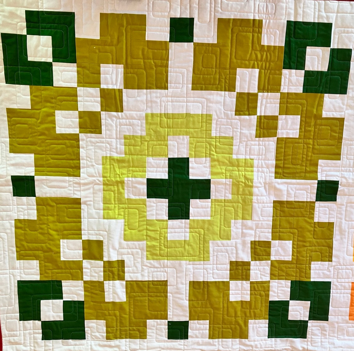 QR Code Quilt - Etsy
