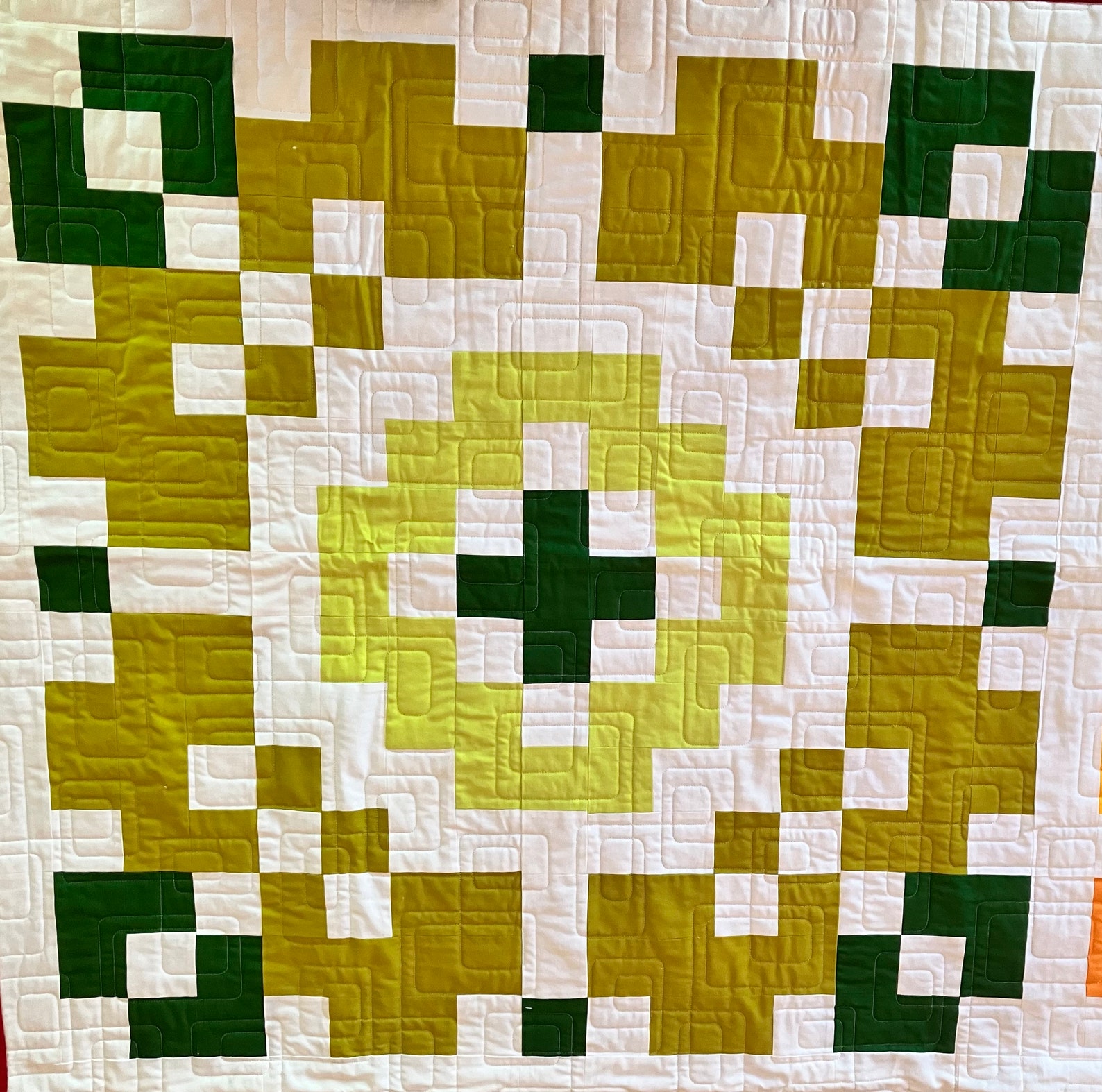 QR Code Quilt - Etsy