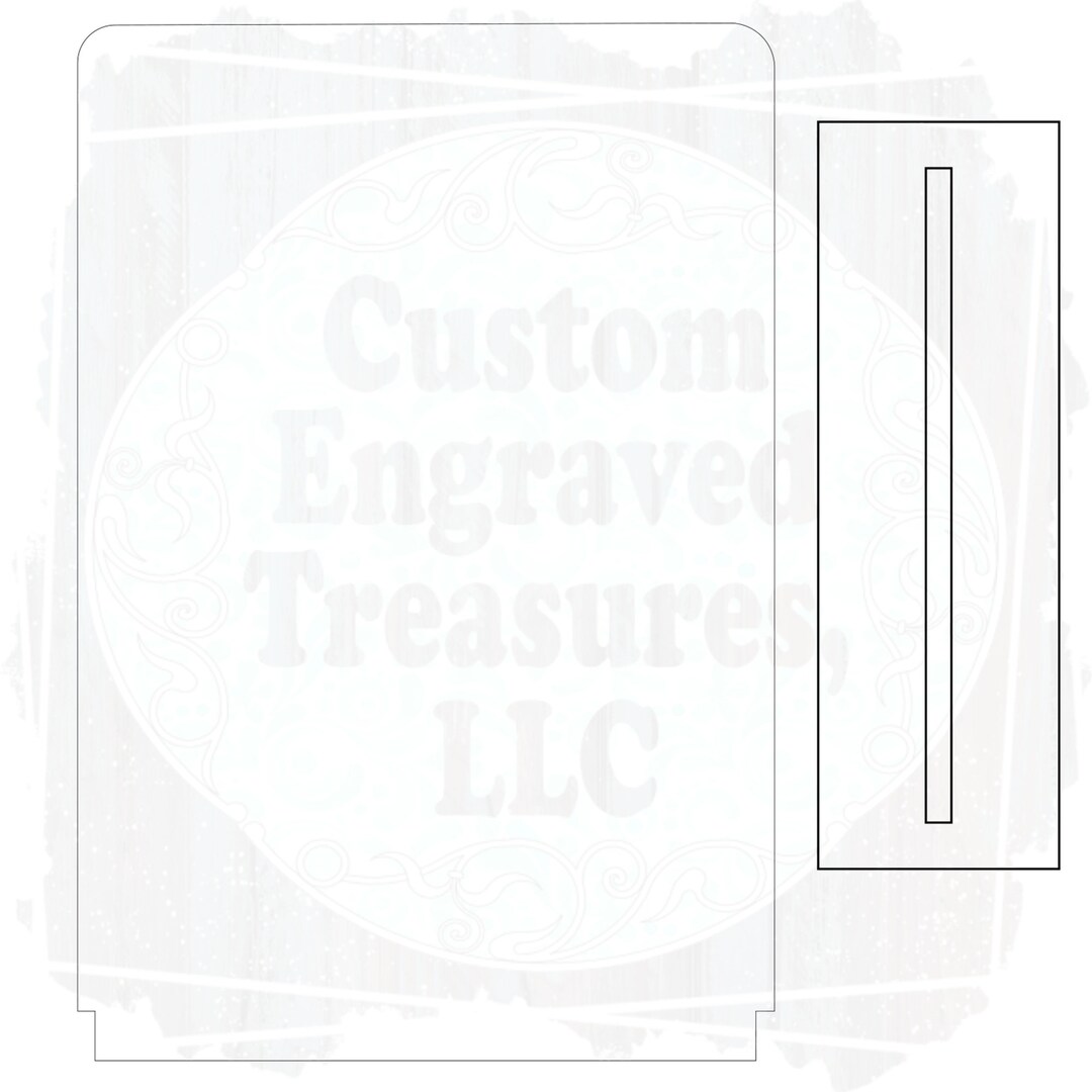 Small Upright Sign With Base - Cut File - SVG Digital Download - Etsy