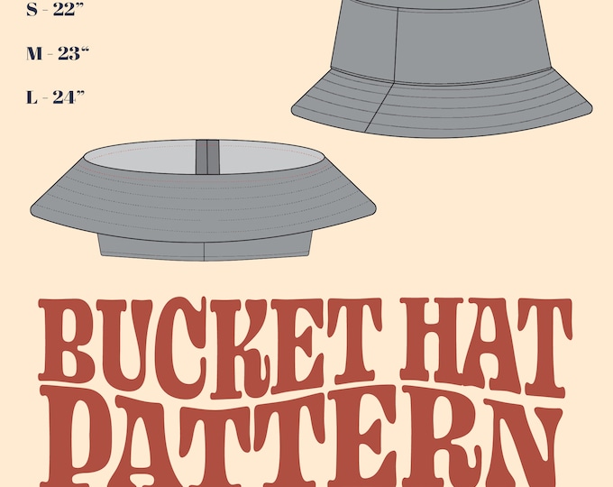 Tulip Hat - Digital Sewing Pattern - Etsy Canada