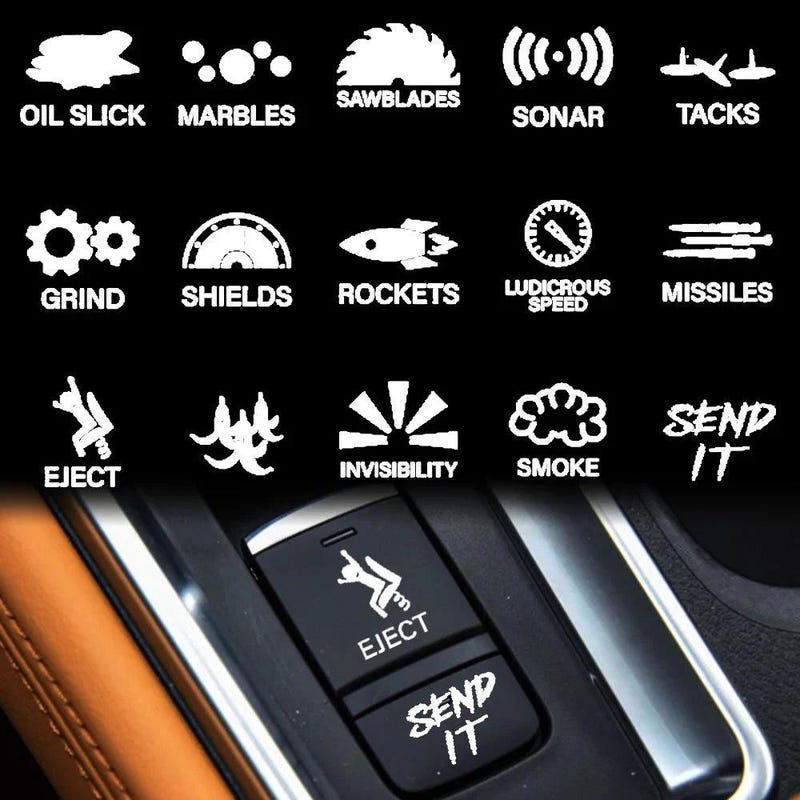 Car Blank Button Sticker - Etsy