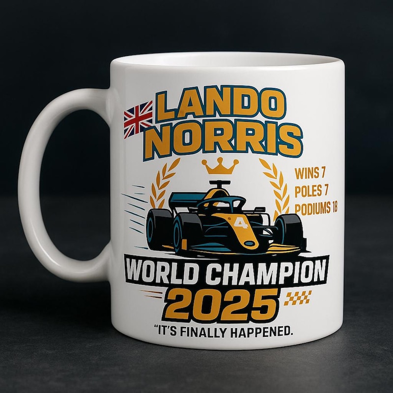 Lando Norris Merch Championship - Etsy UK
