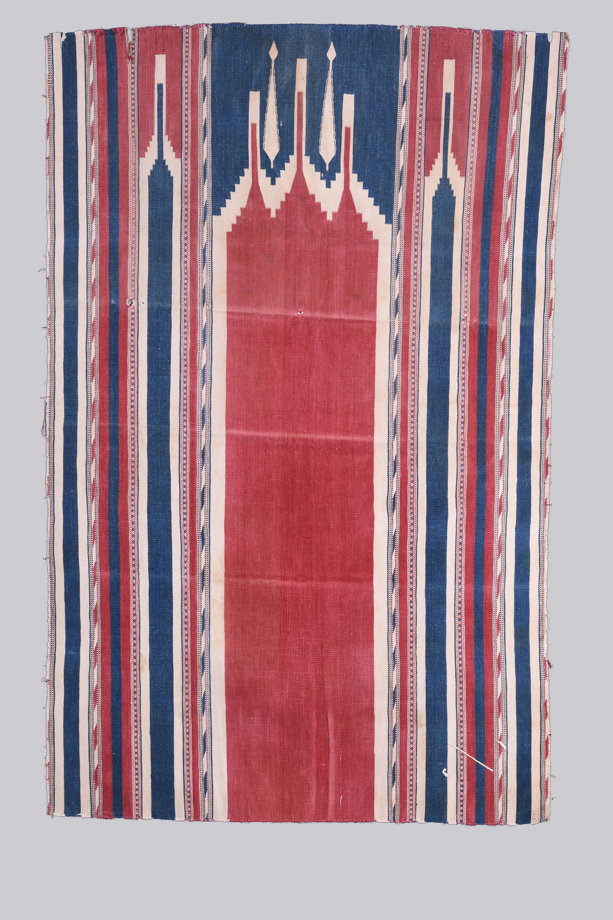 Prayer mat dhurrie antique wall hanging vintage worship mat muslim ...