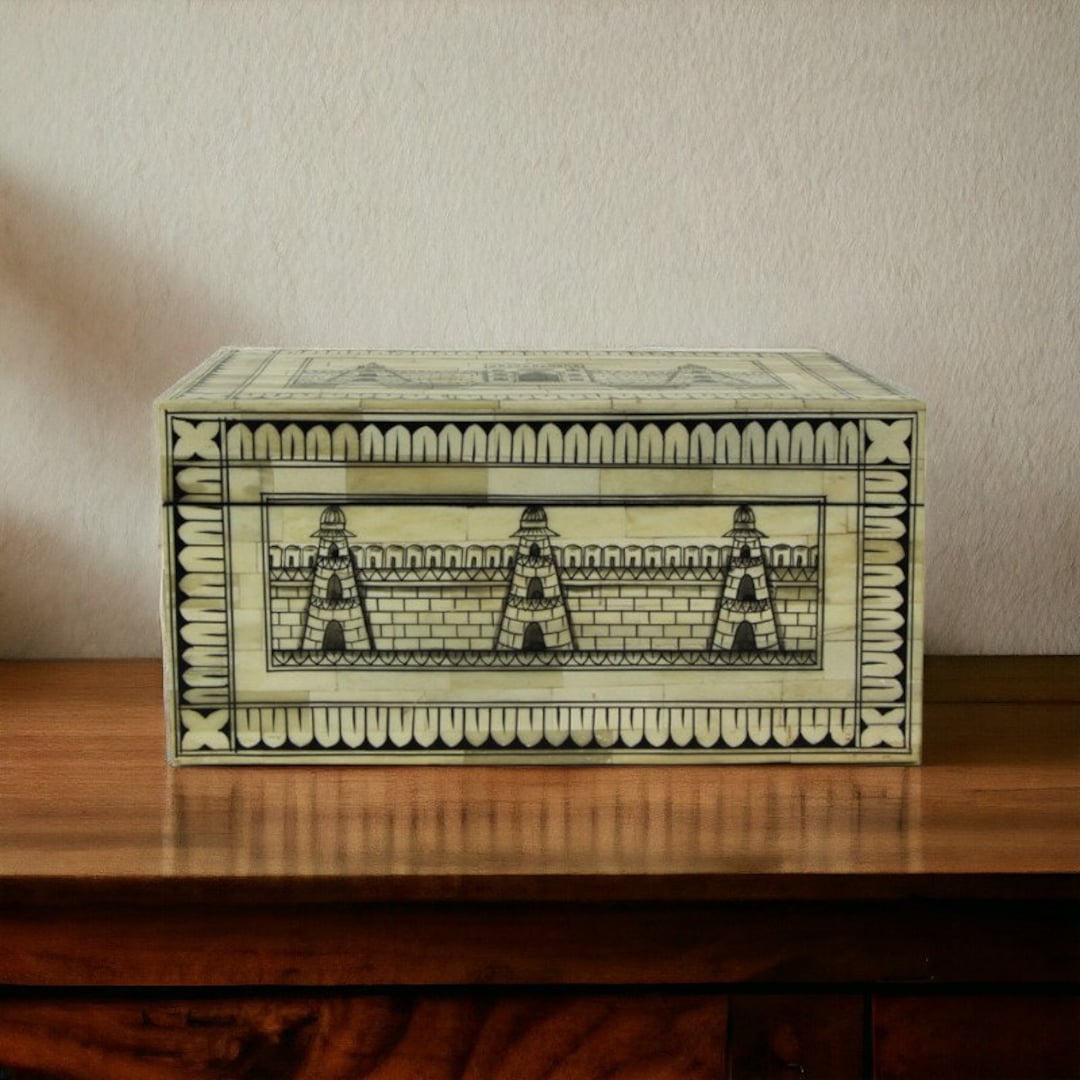 Bone Inlay Multipurpose Storage Box Handmade Decorative Gift Box Home ...