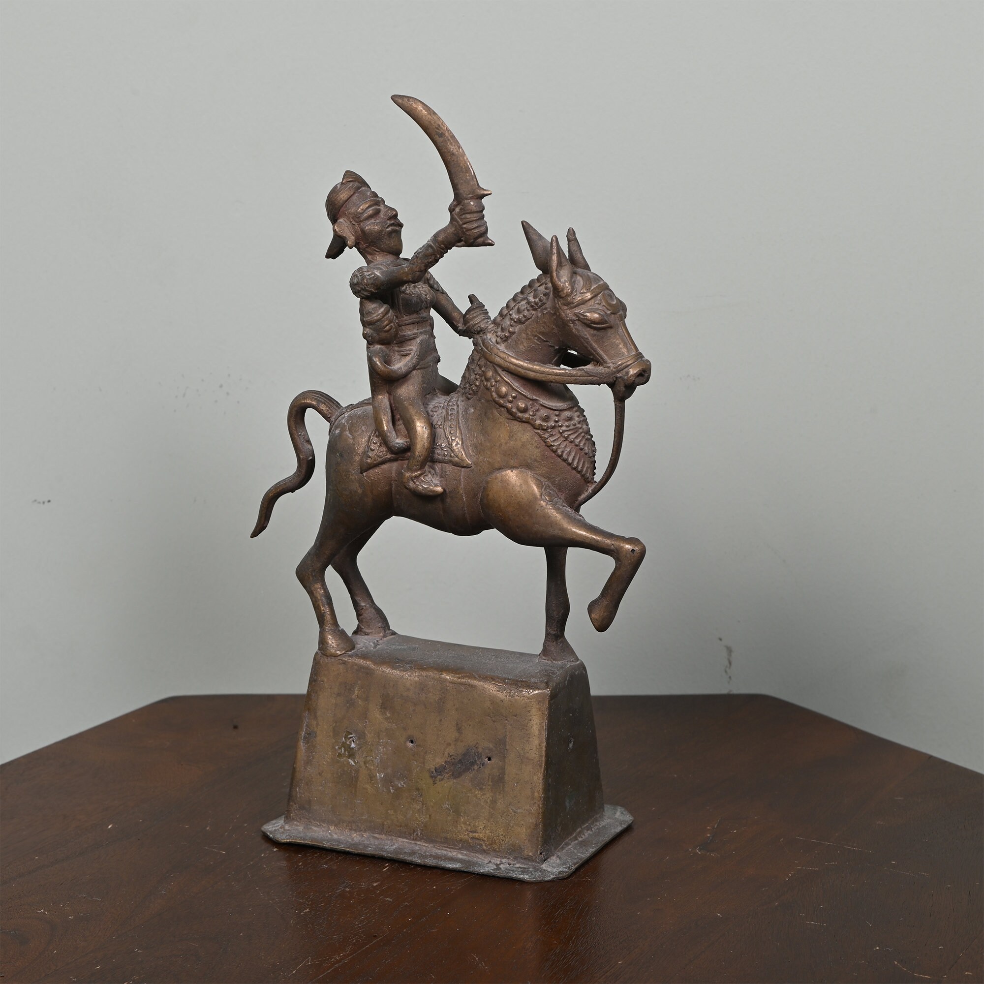 Vintage Brass Statue 1960s Year Old Hand Carved Tabletop Man - Etsy