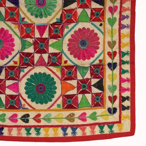 Handmade Wall Hanging Cotton Traditional Indian Textile Tapestry ...
