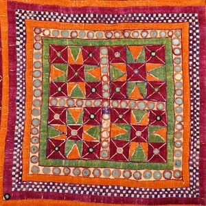 Antique Hand Embroidered Tapestry Handmade Indian Tribal Wall - Etsy