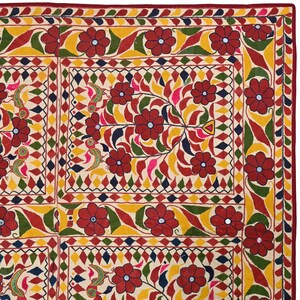 Wall Hanging Textile Vintage Gujrati Textile 40-50 Year Old Hand ...