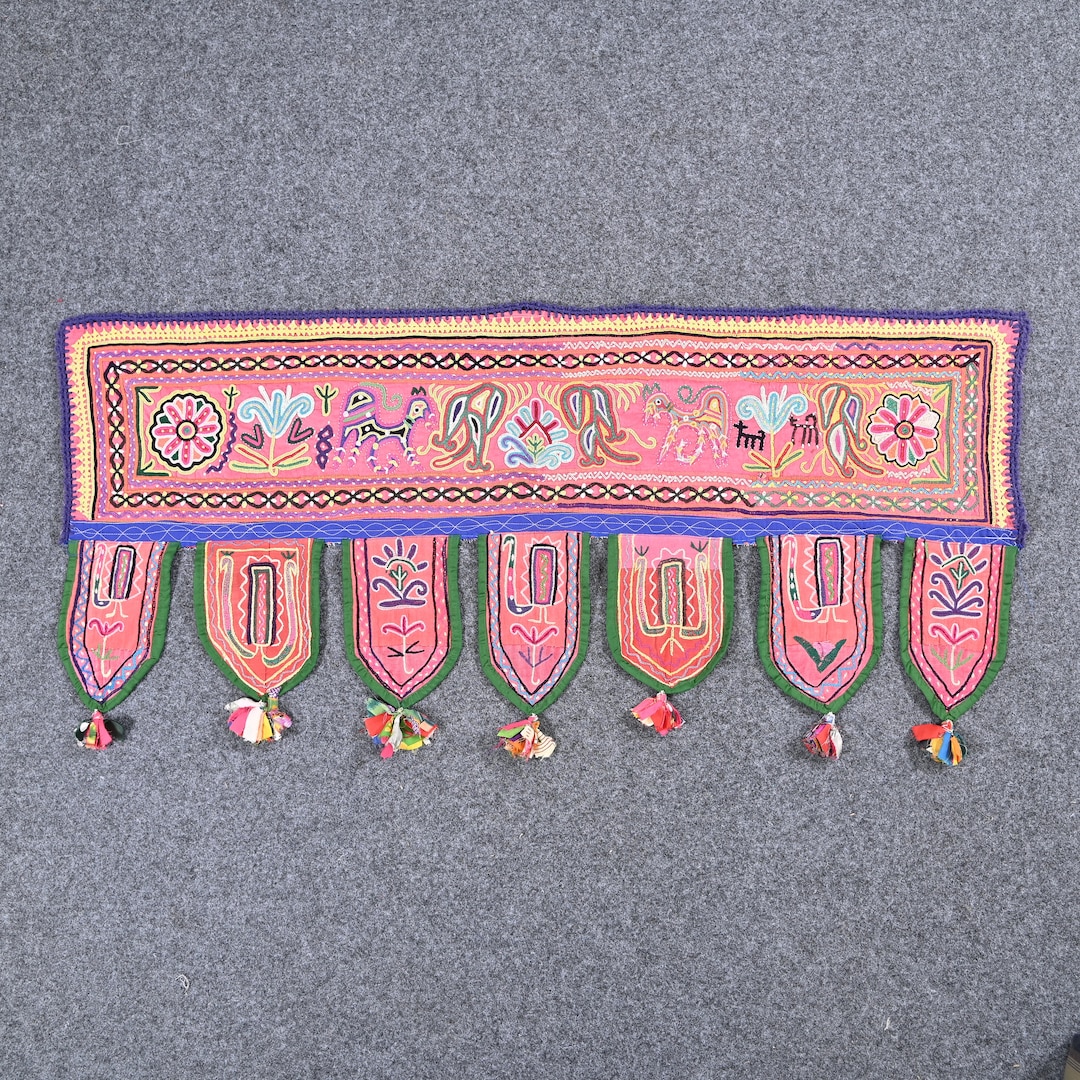 Toran Tribal Art Motifs Gujarati Bandanwal |indian Hand Crafted ...