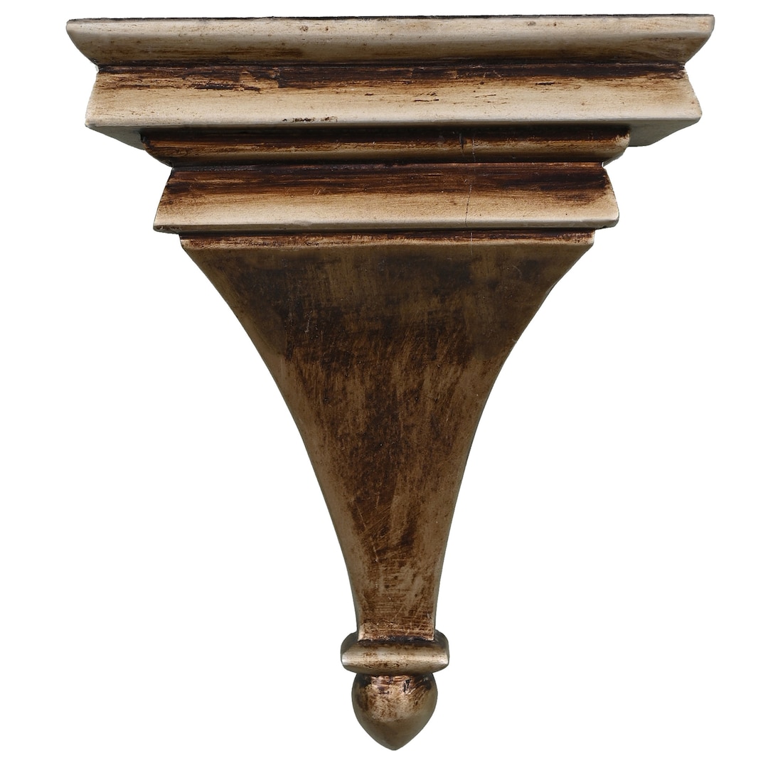 Handcrafted Wood Wall Bracket Wooden Handmade Multipurpose Wall Shelf ...