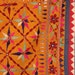 Vintage Floral Motifs Gujarati Hand Embroidered Textile Traditional ...