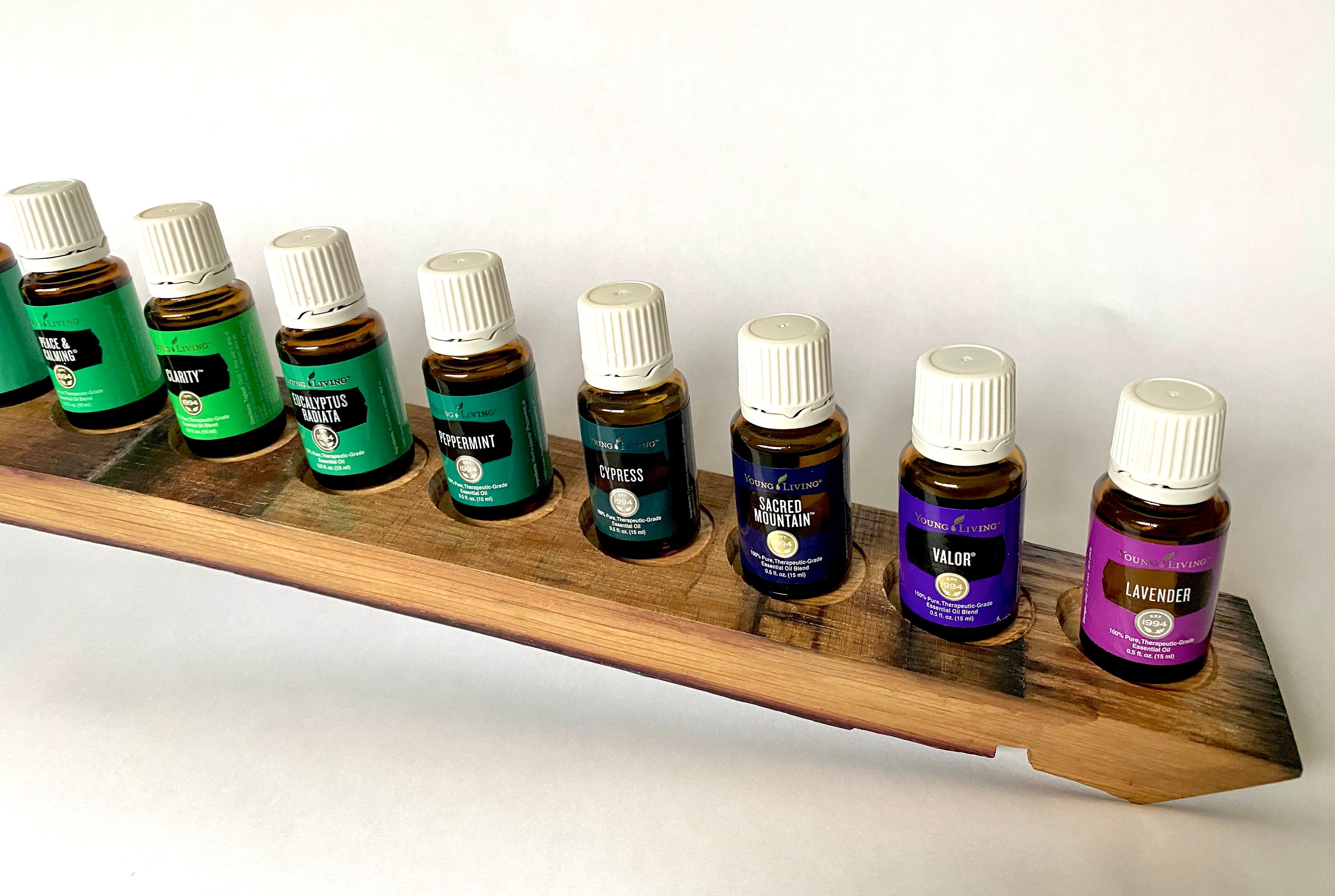 Wine Barrel Essential Oil Rack - Etsy