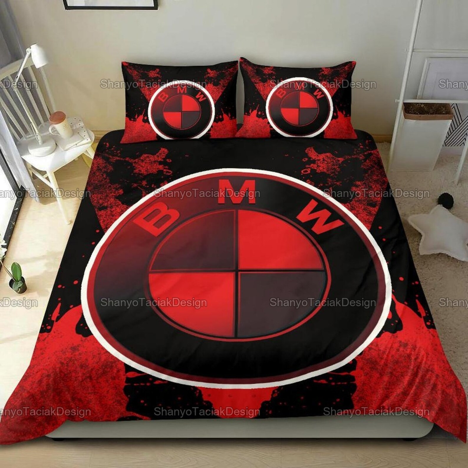 BMW Bettwäsche Set Kissenbezug BMW Bettwäsche BMW Geschenk | Etsy