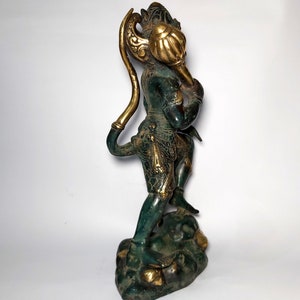 Bronze Hanuman Statue, King of Monkey, Lord Hanuman, Hanuman Figurine ...