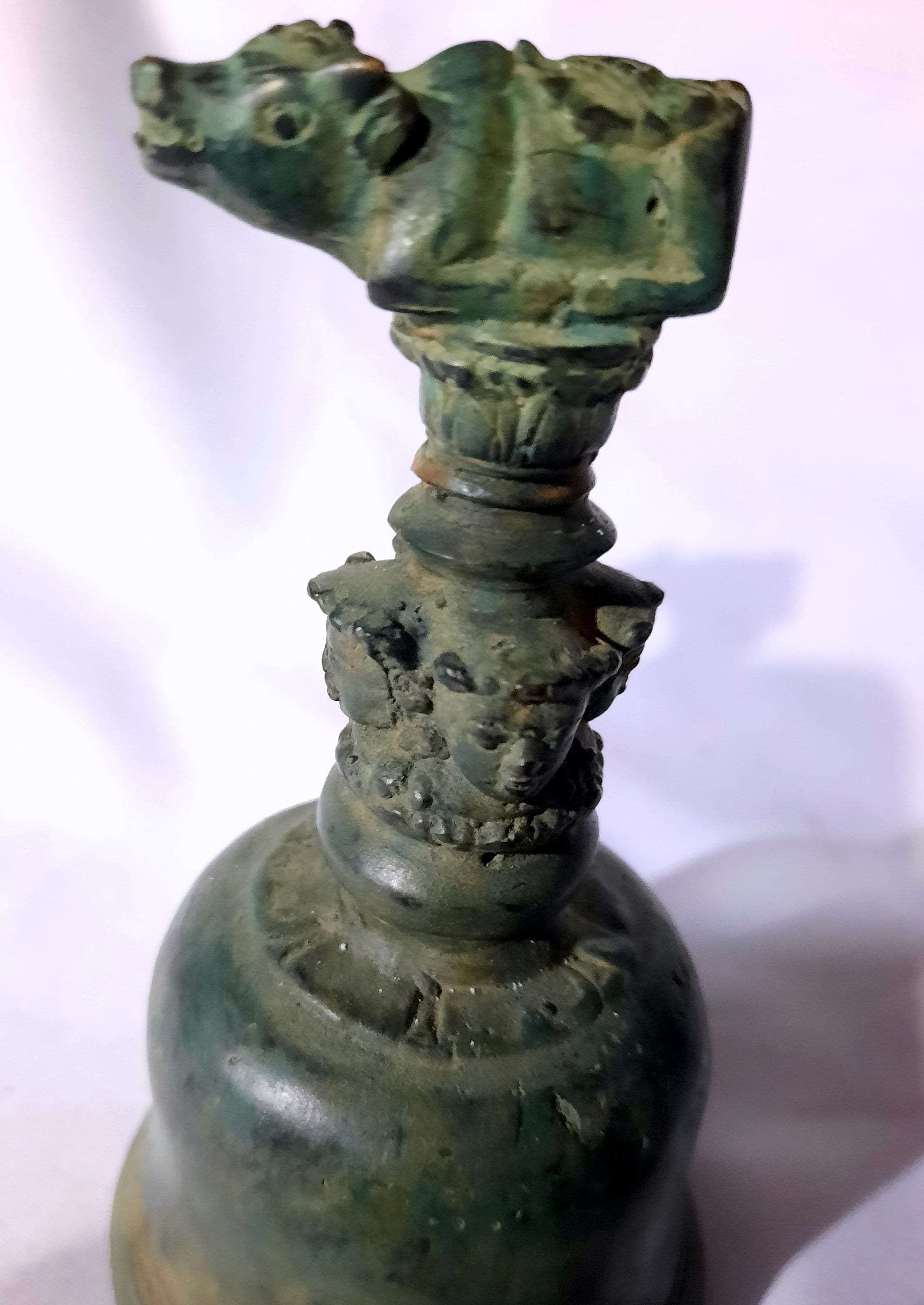 Antique Genta Balinese ceremony bell bronze meditation | Etsy