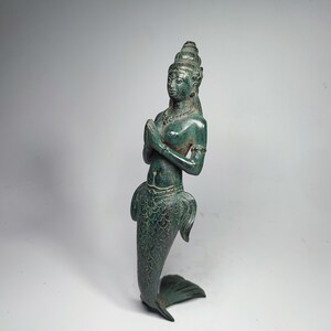 Suvannamaccha Mermaid Figurine, 10.2 Inch, Mermaid Sculpture, Sea ...