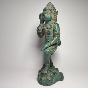 Bronze Hanuman Statue, King of Monkey, Lord Hanuman, Hanuman Figurine ...