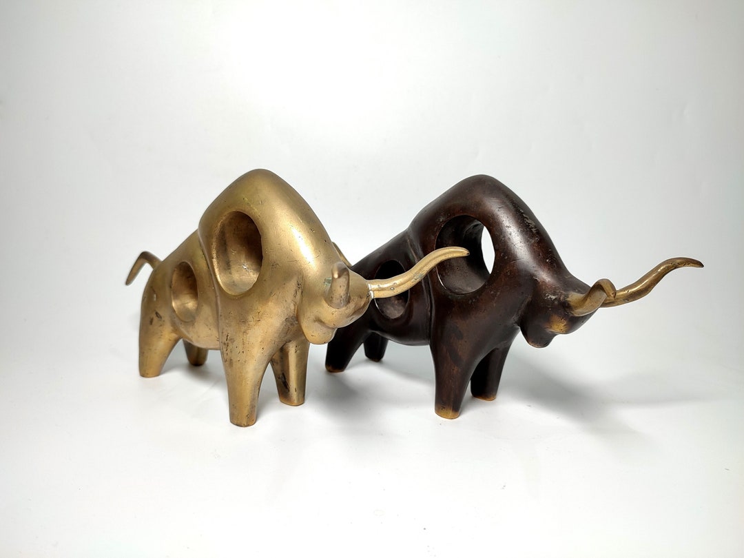 Bronze Bull Statue, Buffalo Sculpture, Zodiac Statue, Taurus Statue ...