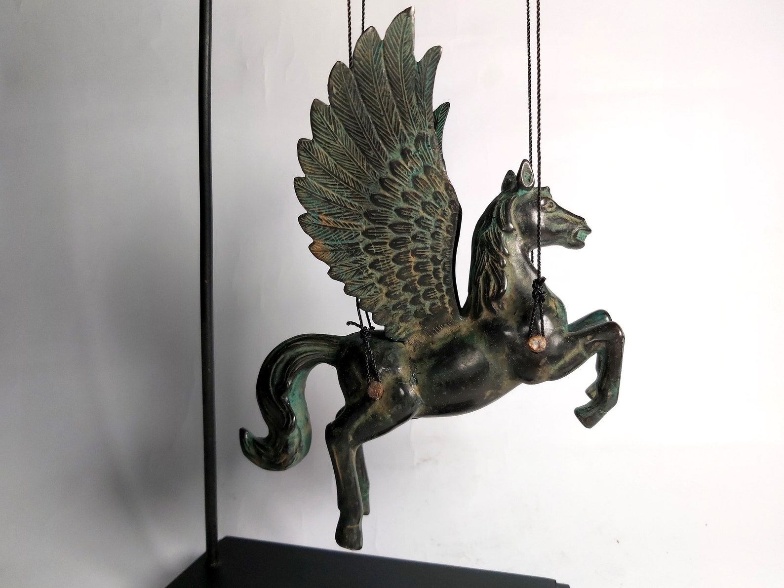 Bronze Pegasus Sculpture Pegasus Horse Statue Animal Figure | Etsy