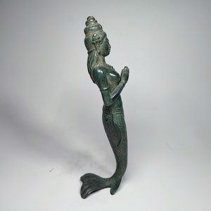 Suvannamaccha Mermaid Figurine, 10.2 Inch, Mermaid Sculpture, Sea ...