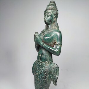 Suvannamaccha Mermaid Figurine, 10.2 Inch, Mermaid Sculpture, Sea ...